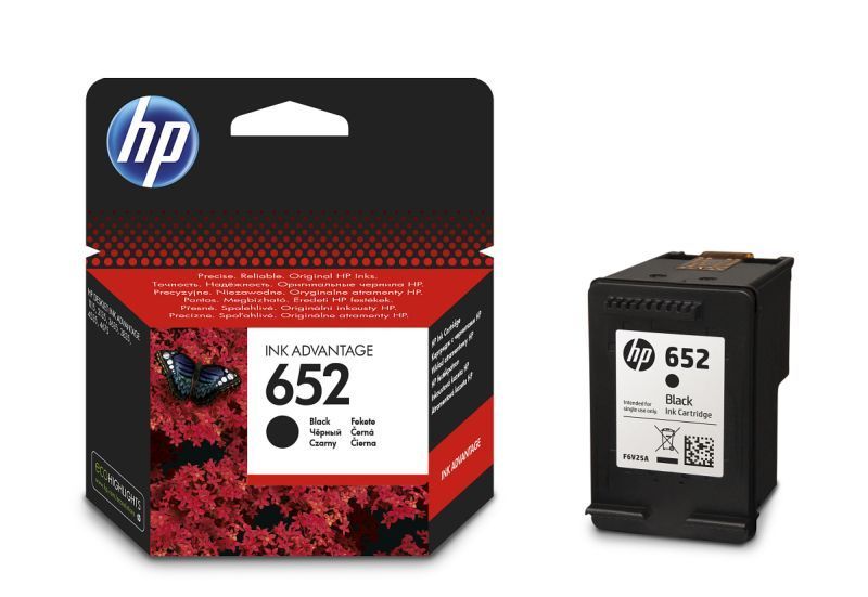 HP 652 Black (fekete) tintapatron - tonerbolt.eu